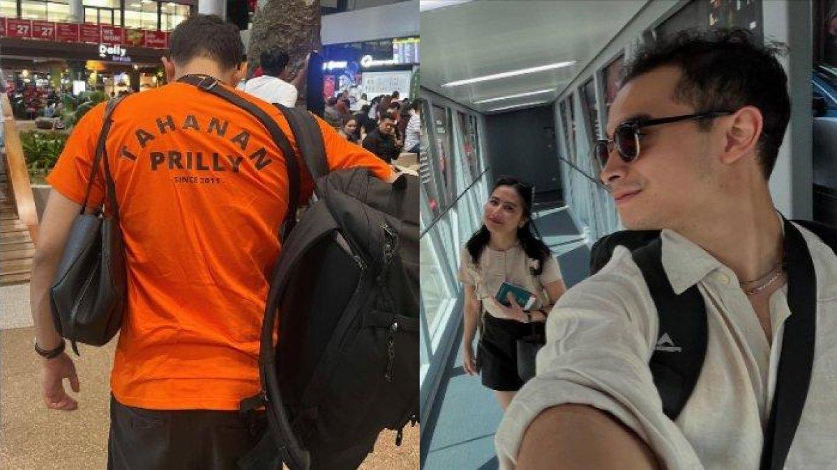 Prilly Latuconsina Pamer Liburan Bareng Omara Esteghlal di Kamboja, Tulisan di Kaos Jadi Sorotan ...