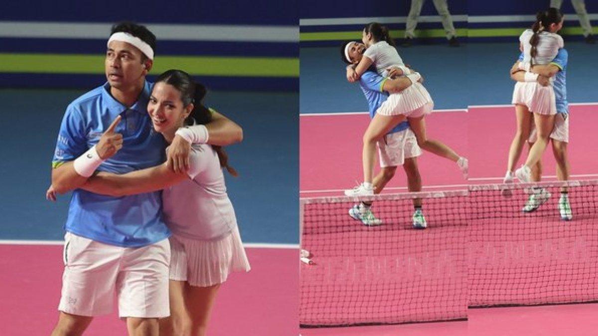 Saksikan Raffi Ahmad-Nia Ramadhani Pelukan, Nagita Slavina dan Ardi Bakrie Santai, Ikut Bersorak ...