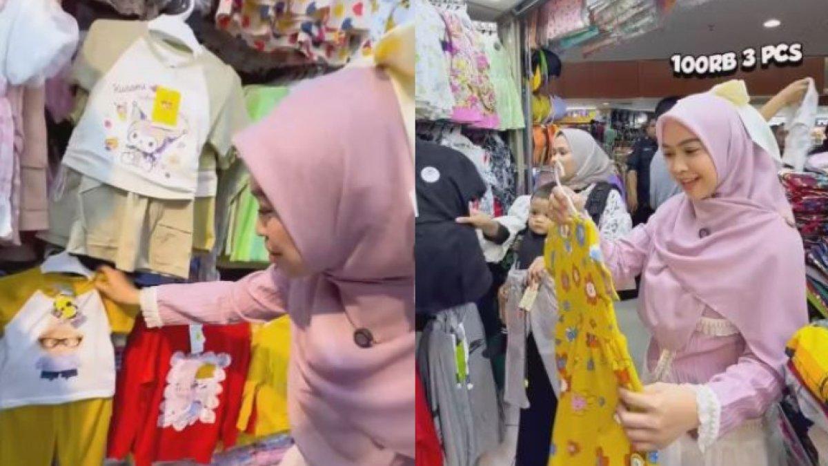 Gaya Gemas Moana Kenakan Baju Beli di Pasar, Ria Ricis Tak Gengsi, Kini ...