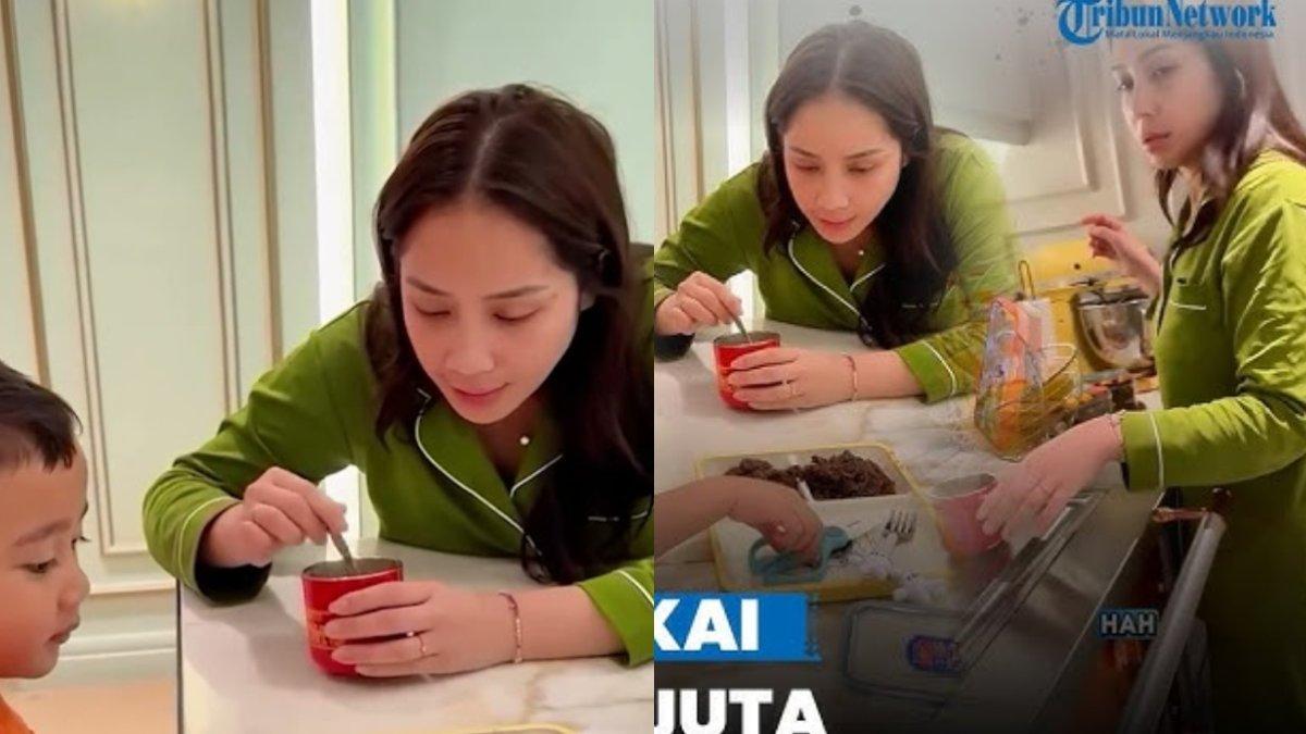 Sahur Bareng Keluarga, Penampilan Nagita Slavina Disorot, Istri Raffi Ahmad Pakai Piyama Rp 3,3 ...