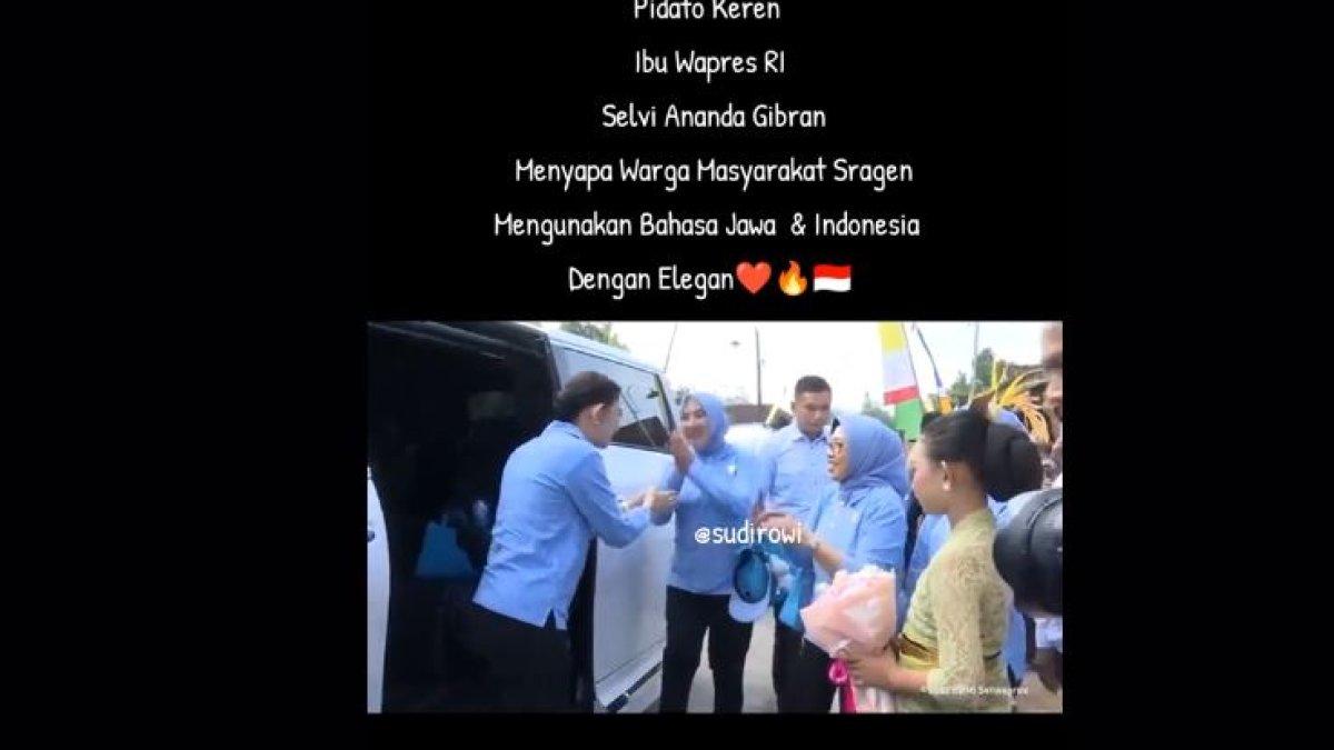 Banjir Pujian Bahasa Jawa Selvi Ananda Kala Menyapa Warga Sragen ...