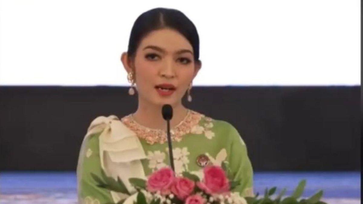 Gaya Bicara Selvi Ananda saat Pidato di Acara Dekranasda Ramai Dipuji ...