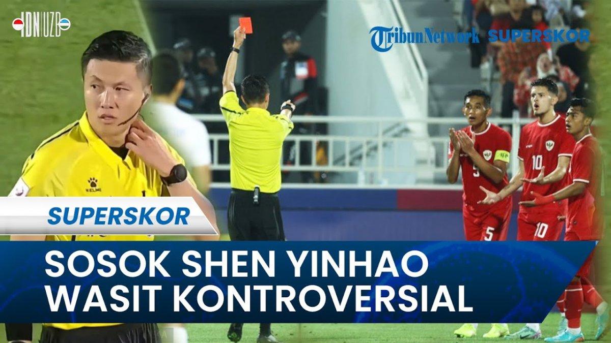 Rekam Jejak Shen Yinhao, Wasit di Laga Timnas vs Uzbekistan, Diduga Terlibat Plagiarisasi ...