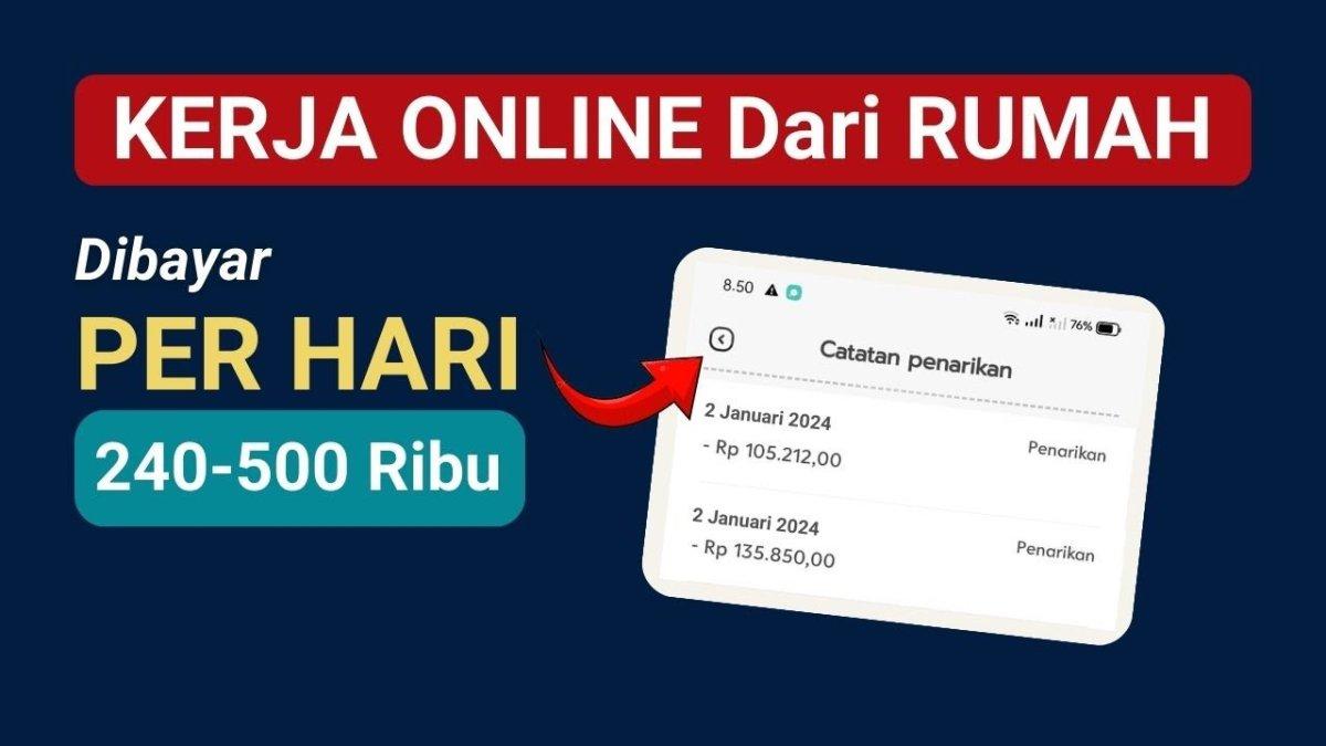 7 Cara Dapat Uang Rp 500 Ribu Per Hari dari Internet, Hanya dari Rumah ...