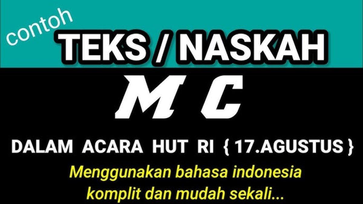 Kumpulan Contoh Teks MC Malam Tirakatan 16 Agustus 2024, Panduan ...
