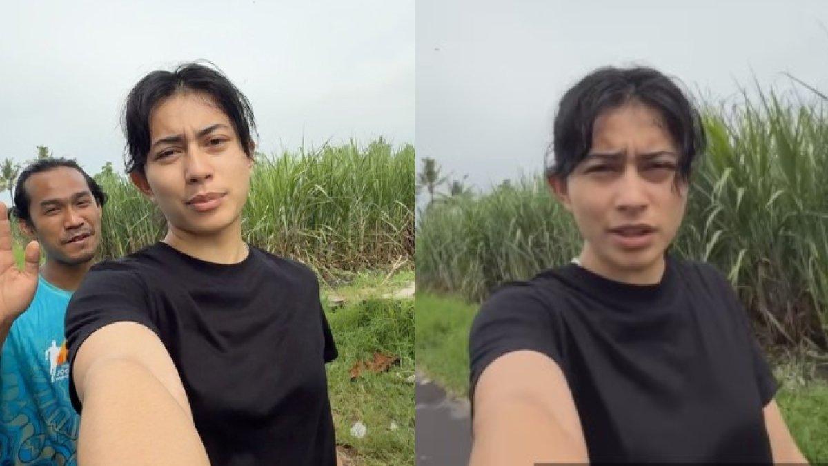 5 Potret Sintya Marisca Bantu Petani Menanam Padi, Tetap Cantik Meski ...