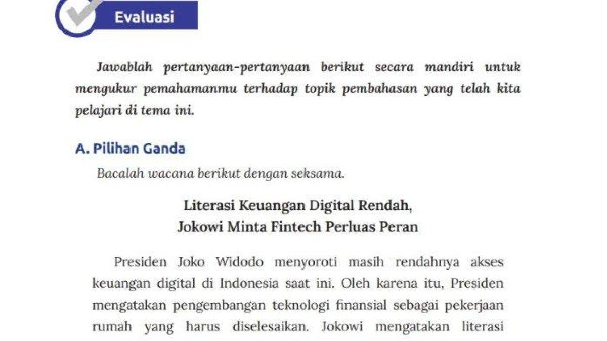 10 Kunci Jawaban IPS Kelas 9 SMP, Contoh Tindakan untuk Meningkatkan Literasi Finansial di ...