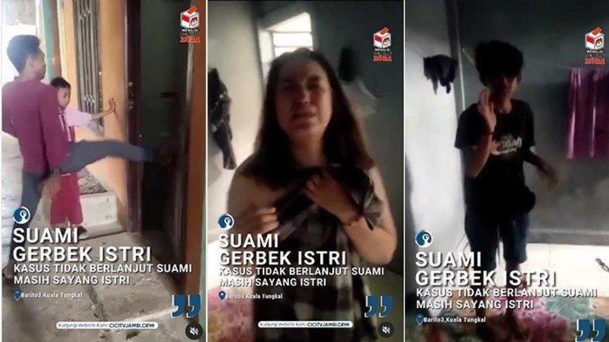 VIRAL Suami Pergoki Istri Lagi Tak Berbusana Bareng Selingkuhan di Jambi, Kini Legowo dan ...