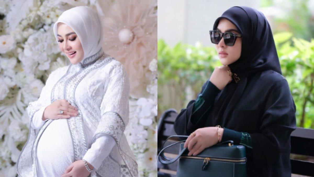 5 Potret Syahrini di Kehamilan 8 Minggu, Bahagia Pamer Baby Bump, Tetap Modis Jinjing Tas ...