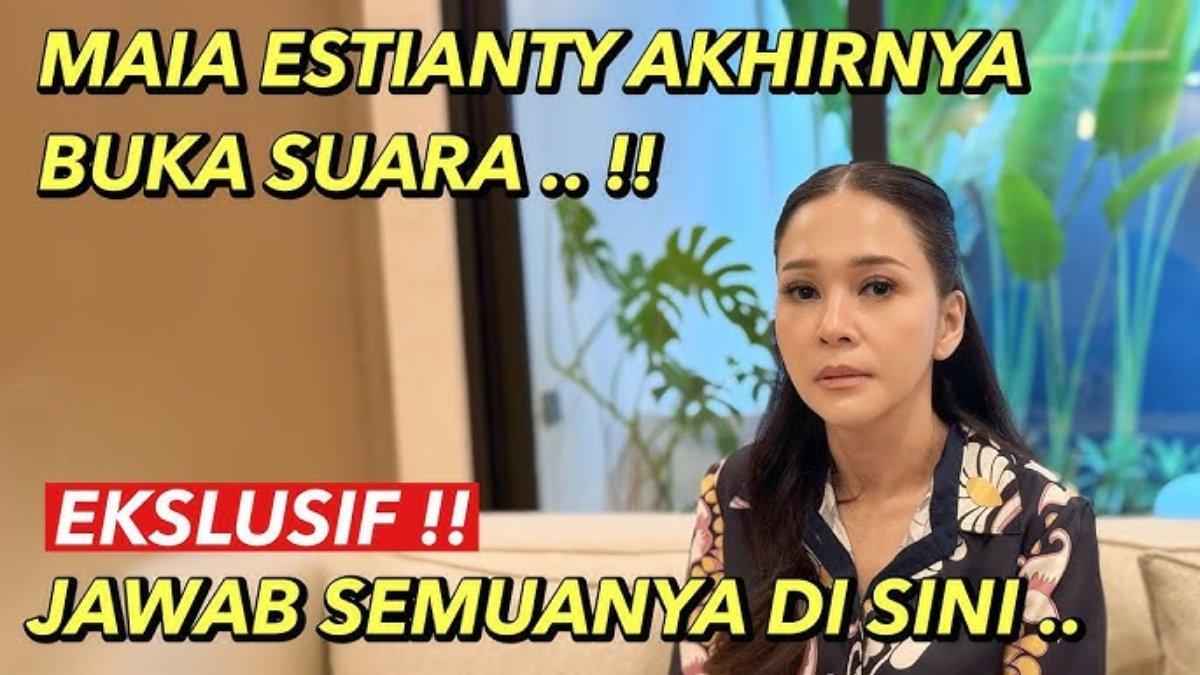 Isi Unggahan YouTube Terbaru Maia Estianty, Terimakasih Sudah Diomongin ...