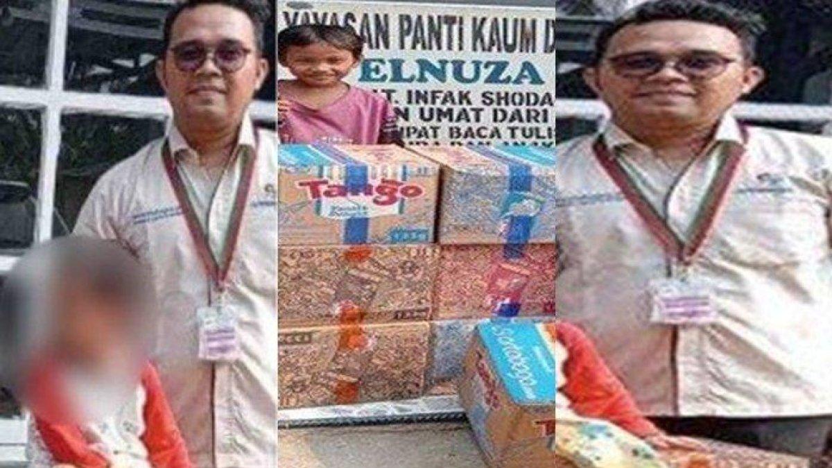 Tampang Ray Wilson Imanuel, Donatur yang Prank Panti Asuhan Elnuza ...