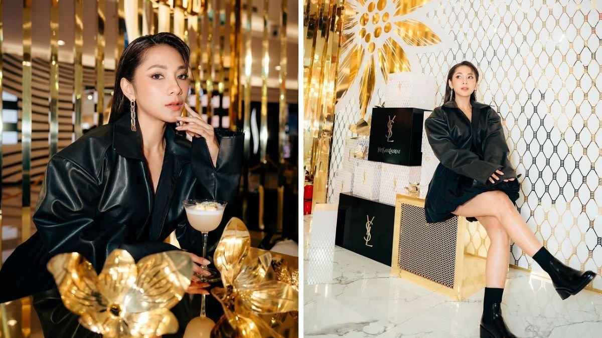 8 Potret Dinda Kirana dengan Gaya Edgy di Acara Launching Produk Baru ...