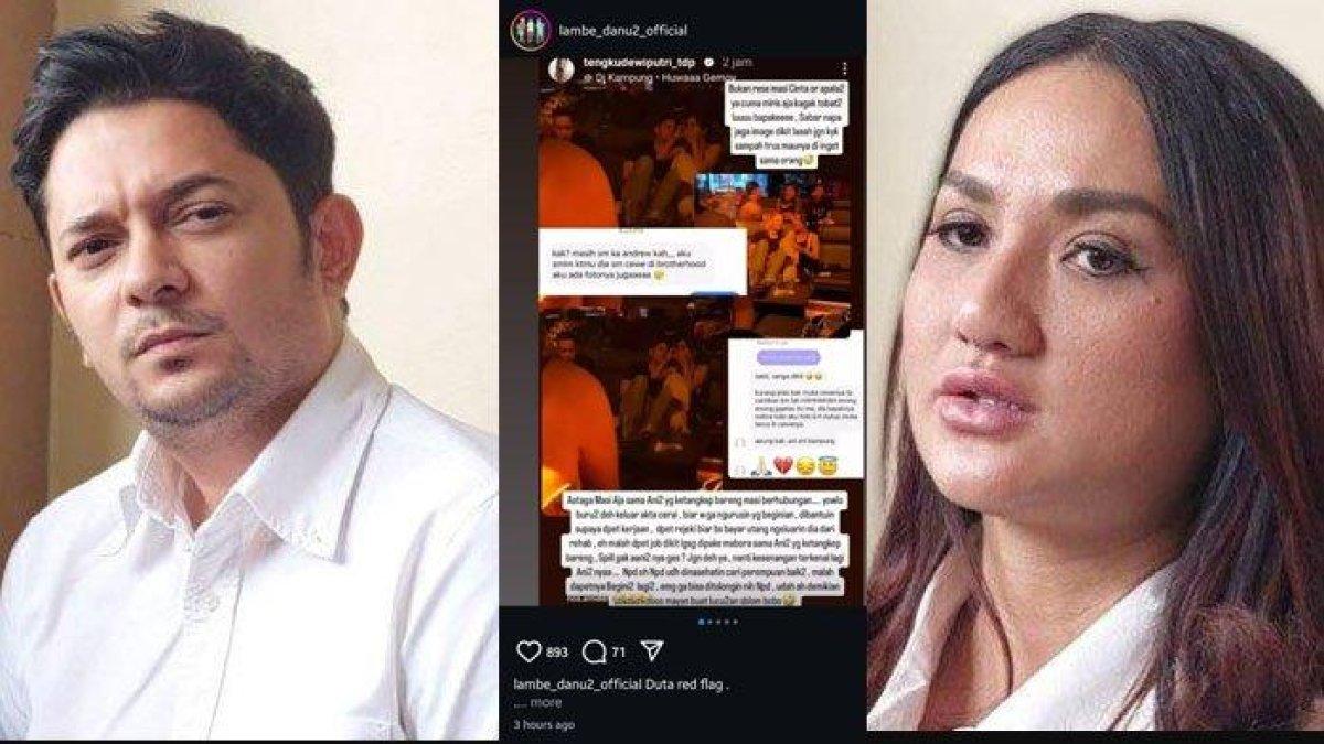 Tengku Dewi Bongkar Perilaku Andrew Andika, Diduga Mabuk Bareng Ani-ani, Istri Ingin Cepat Cerai ...
