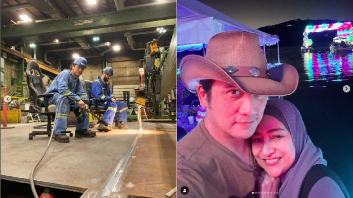 7 Bulan Jadi Tukang Las di Kanada, Tengku Firmansyah Naik Jabatan, Suami Cindy Pakai Helm Biru ...