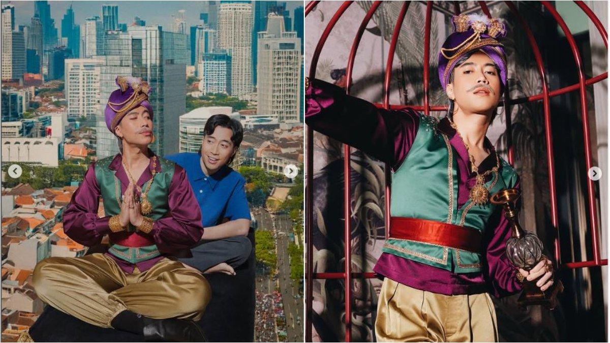 Potret 'Geng Aries Party' Pakai Kostum Tema 90an, Vidi Aldiano Perankan ...