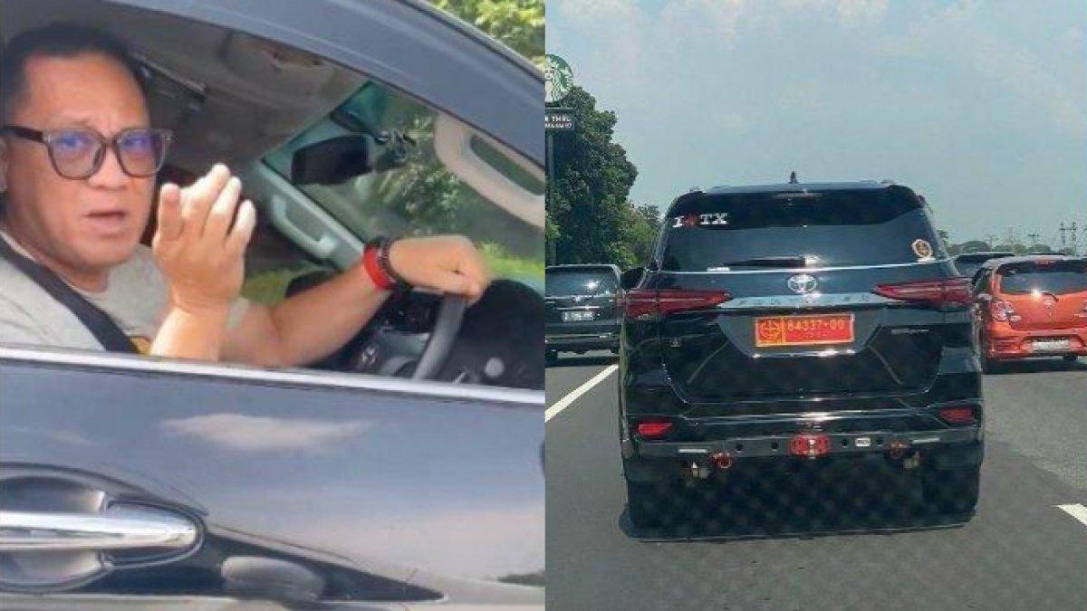 'Lu yang Nabrak' Songongnya Pengendara Fortuner, Ngaku Adik Jenderal ...
