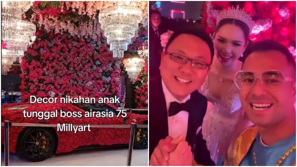 Pernikahan Super Mewah Anak Bos Air Asia, Dekorasi Habiskan Rp75 Miliar ...