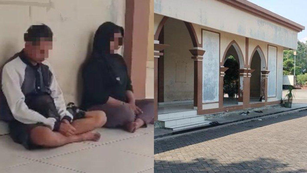 Astaghfirullah Dua Sejoli Kepergok Mesum di Musala Wergu Wetan Kudus, Wanitanya Masih di Bawah ...