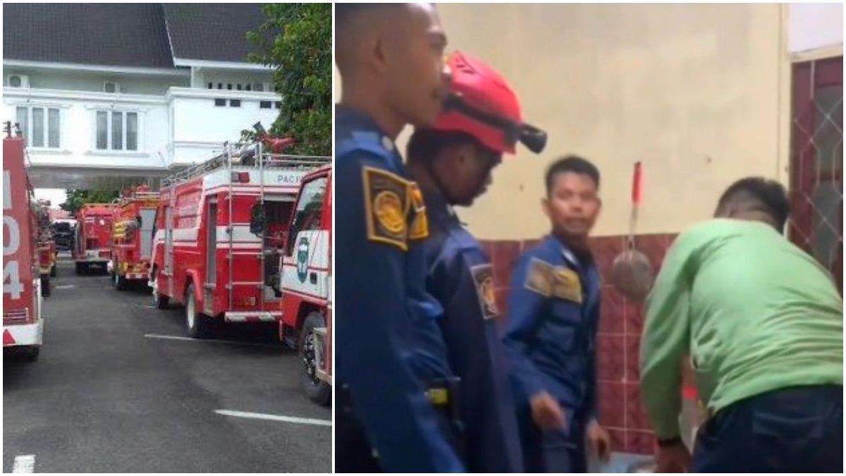 Damkar Jadi Penyelamat Lagi, Mahasiswi di Banjarmasin Minta Bantu Pasang Regulator Tabung Gas di ...