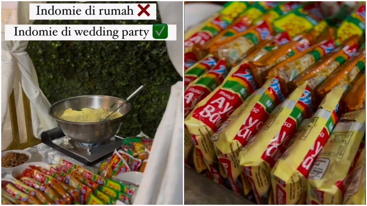 Makanan Resepsi Pernikahan Unik & Patut Ditiru! Tamu Undangan Disajikan ...