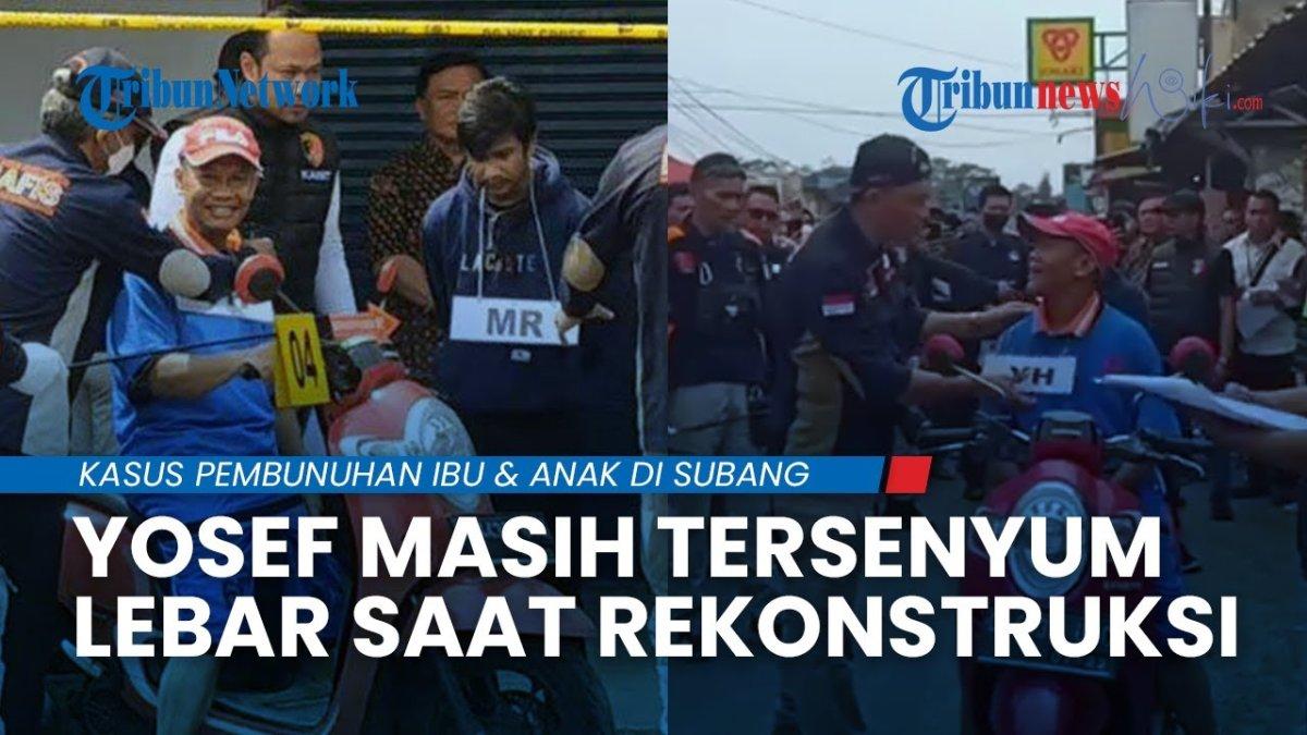 Yosef Ogah Peragakan Rekonstruksi Seperti Kesaksian Danu, Terkuak Peran 5 Tersangka Kasus Subang ...