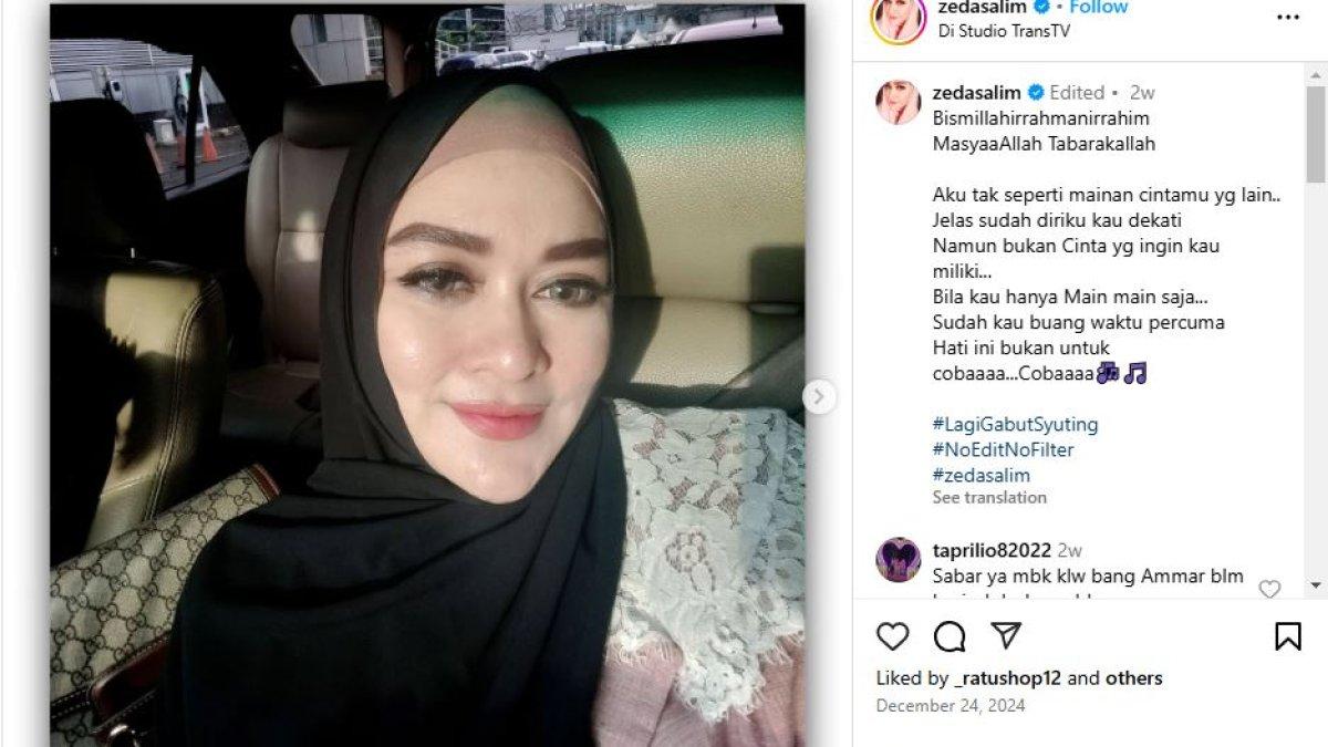 Rela Dihujat Demi Bela Mantan Irish Bella, Zeda Salim Kecewa Ammar Zoni ...
