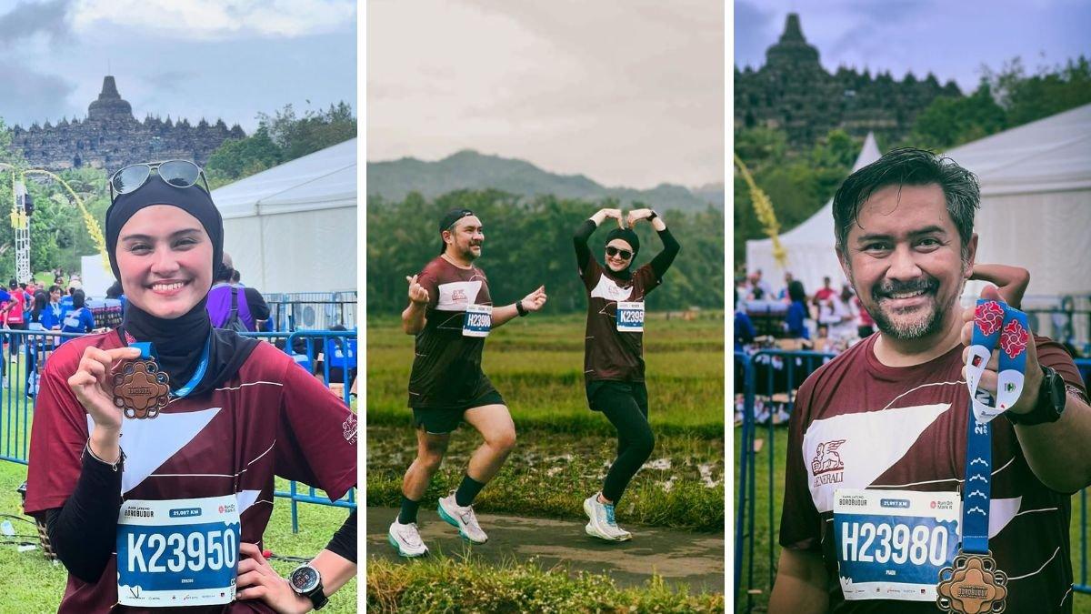 7 Artis Ikut Borobudur Marathon 2024, Prabu Revolusi So Sweet hingga ...