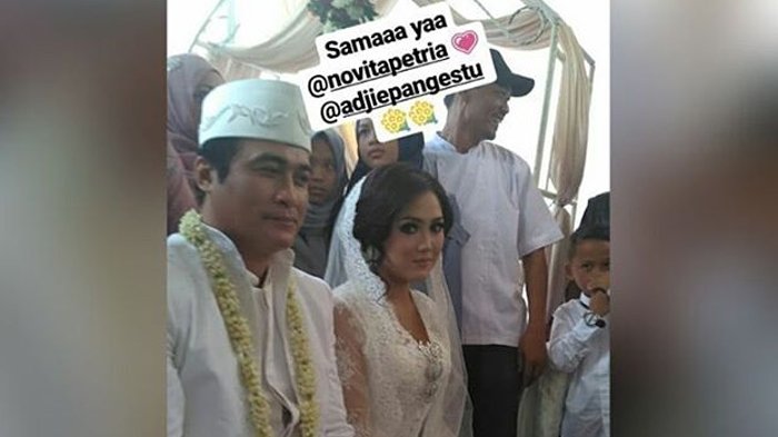 Resmi Menikah dengan Gadis 22 Tahun, Ini Foto-foto Pernikahan Adjie ...