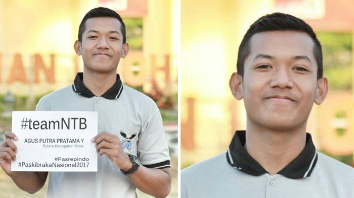 Agus Putra Pratama Yudha - 7 Fakta Cowok Manis Pengerek Bendera Merah Putih, Awas Kesengsem ...