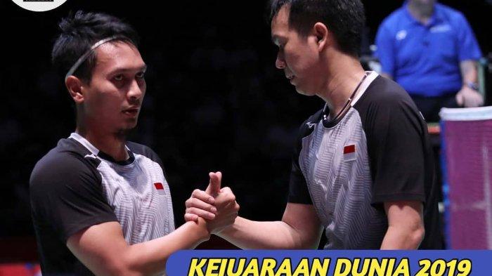 Hasil Rekap Kejuaraan Dunia Bulutangkis 2019: Mhammad Ahsan/Hendra Setiawan Tembus Final ...