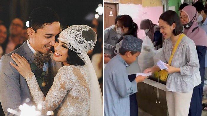 Andien Rayakan Ulang Tahun Pernikahannya di Desa Pemulung, Bagi-bagi ...