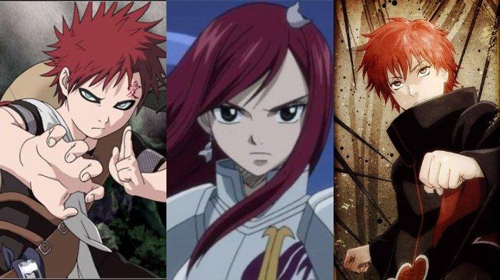 5 Karakter Anime Berambut Merah Terpopuler, Ada Sasori, Si Kalajengking ...