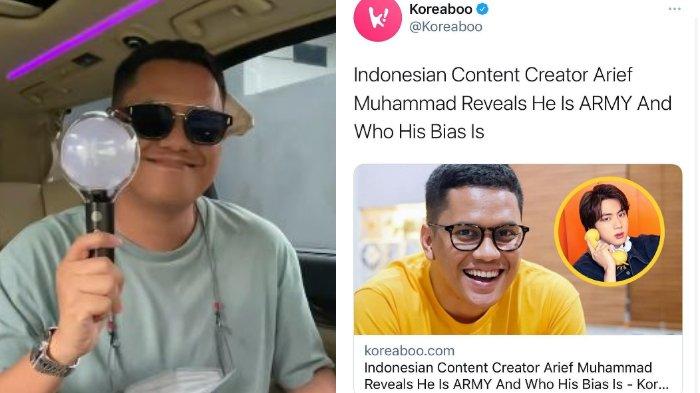 Heboh Arief Muhammad Masuk Media Korea Selatan Gegara BTS, Suami Tipang ...