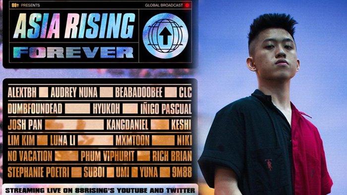 5 Fakta Seputar Konser Virtual Asia Rising Forever, Rich Brian Battle ...
