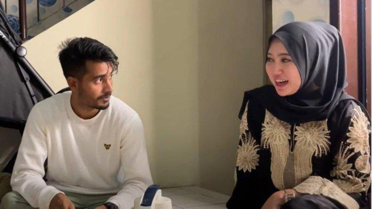 Move On dari Nisa Gadis Wajo, Asib Ali Pria India Kini Dekat dengan Risma, Didoakan Berjodoh ...