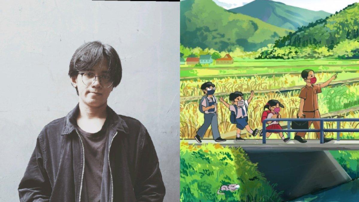 Aufa Aqil Ghani Sosok Ilustrator Gambar Unggahan Jokowi yang Selalu ...