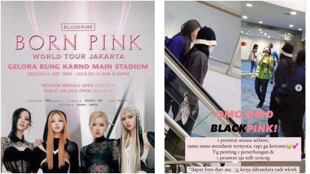 MALAM Ini Siap Konser, Cek Foto & Video Lisa, Jisoo, dan Rose BLACKPINK di Soetta, Bikin Fans ...