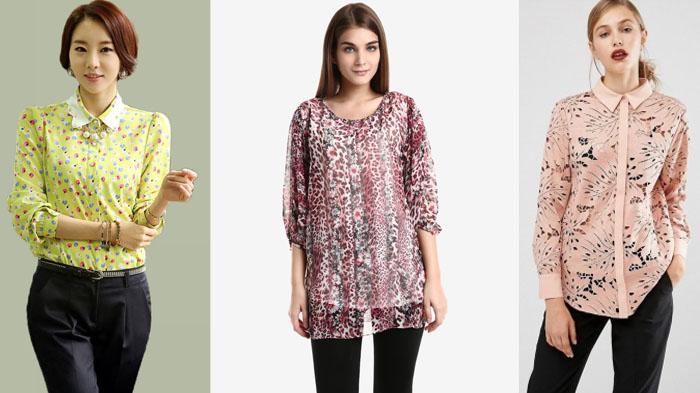 Koleksi Blouse Wanita untuk ke Kampus atau Kantor Nih! Beragam Model ...