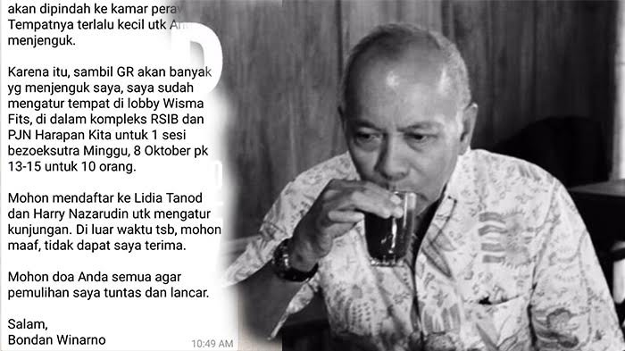 Mengejutkan! Sebelum Meninggal, Bondan Winarno Ceritakan Rahasiannya ...
