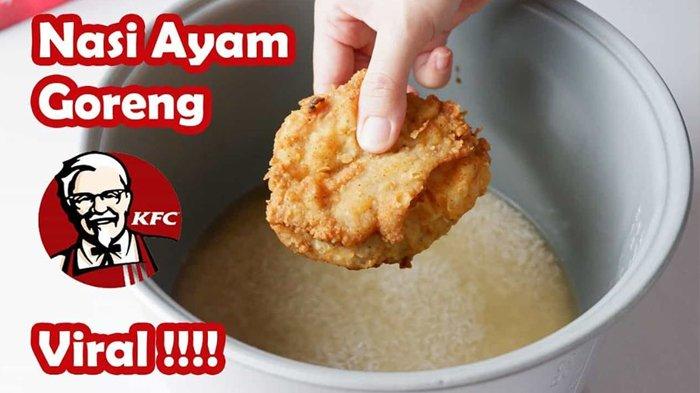 Cara Membuat Nasi Ayam KFC Rice Cooker, Resep Viral dari Jepang - TribunStyle.com