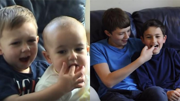 Sempat Viral Video Balita Gigit Jari Kakaknya, Begini Kehidupan Dua ...