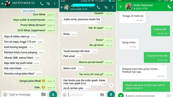 Ngakak! 7 Percakapan Lucu Pelanggan Gojek, Ada yang Ngajak Kenalan ...