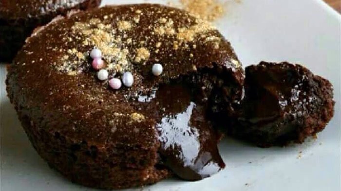 Resep Choco Lava - Cake Mungil yang Super Manis Rasa dan Tampilannya ...