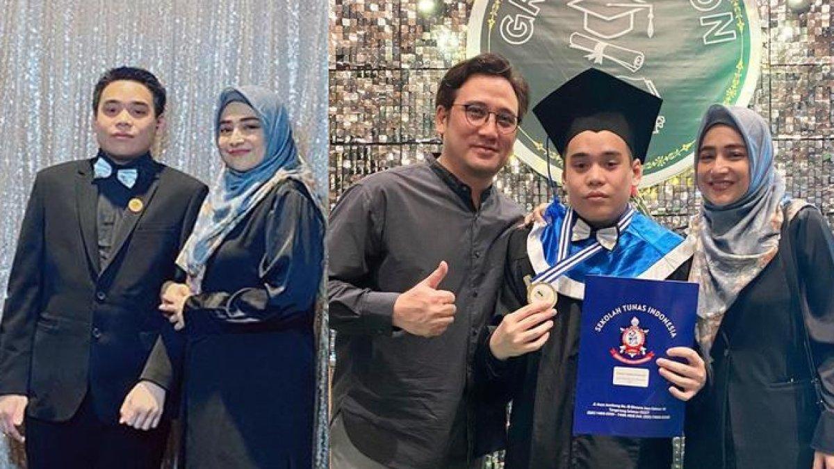 'Perjalanan Panjang' Curhat Haru Cindy Fatikasari, Anaknya Omar Penyandang Autis Kini Lulus SMA ...