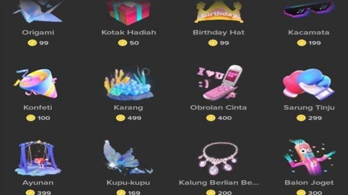 Daftar Harga Gift TikTok yang Diberikan Penonton saat Live, dari Termahal Singa Hingga Murah ...