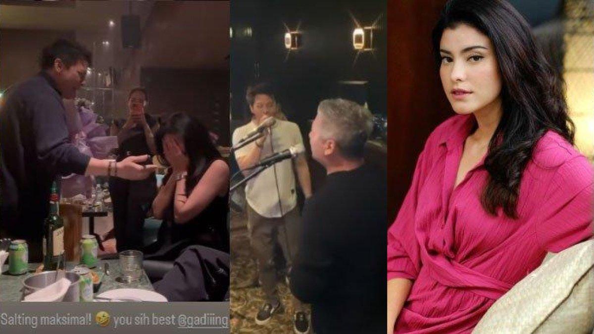 SOSOK Medina Dina, Model Cantik Disebut Pacar Baru Gading Marten, Syok Didatangkan Ariel Saat ...