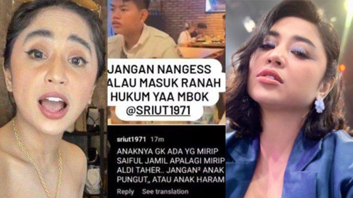 'Jangan Nangis!' Dewi Perssik Ngamuk Putranya Disebut Anak Haram, Nama Saipul & Aldi Taher ...