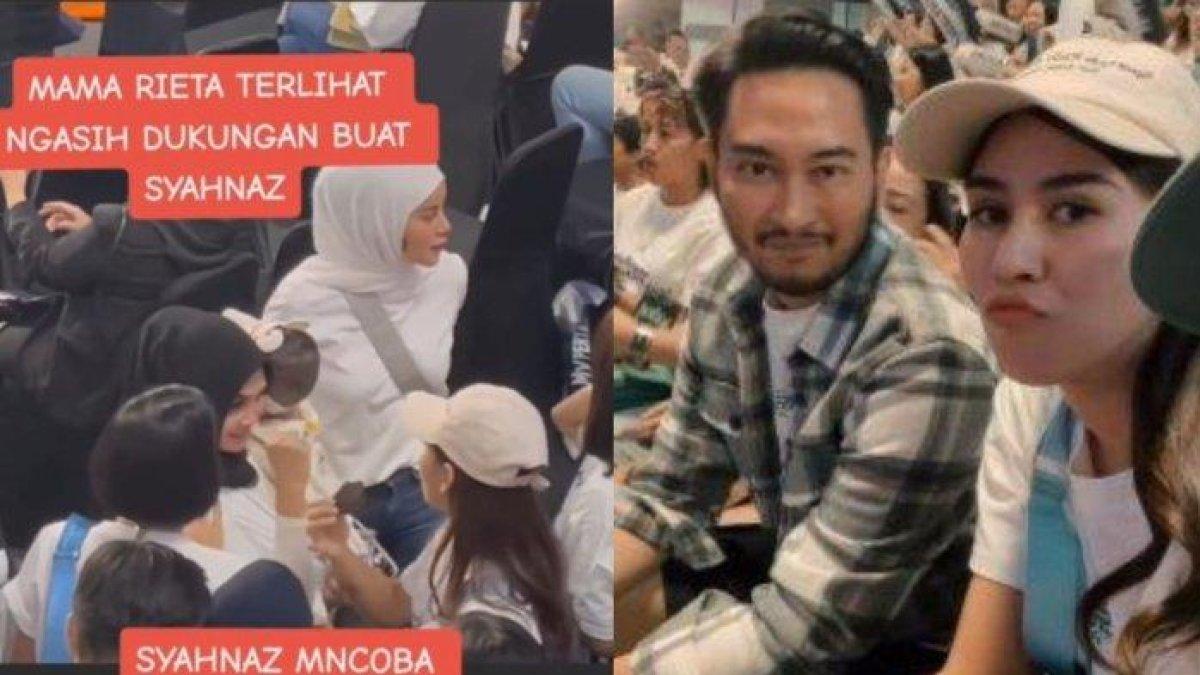Syahnaz Jadi Pelakor, Viral Video Rieta Amilia bak Beri Dukungan ke Anak - Tribun-medan.com