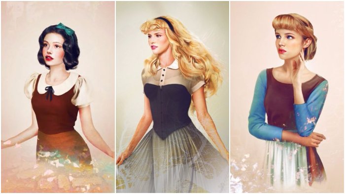 Cantik Banget! Seniman Ini Ubah 18 Putri Disney Menjadi Sosok yang ...