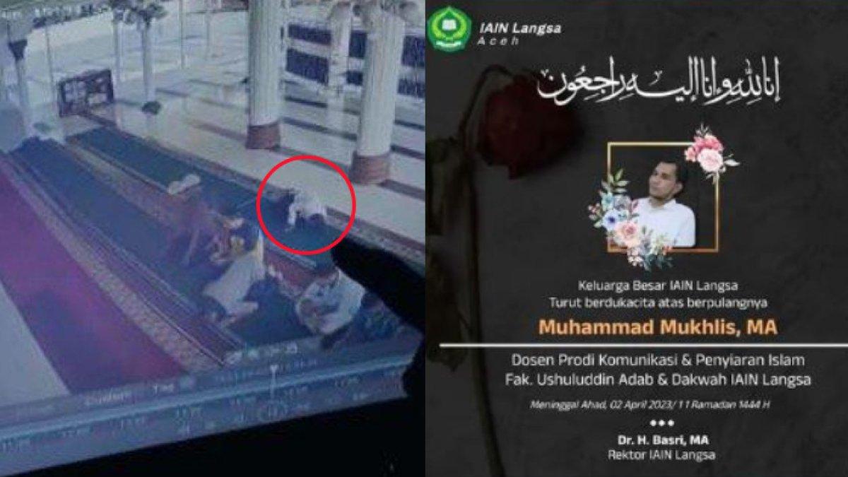 DETIK-DETIK Dosen IAIN Langsa Meninggal saat Salat Ashar, Rakaat Kedua Duduk karena Sudah Tak ...